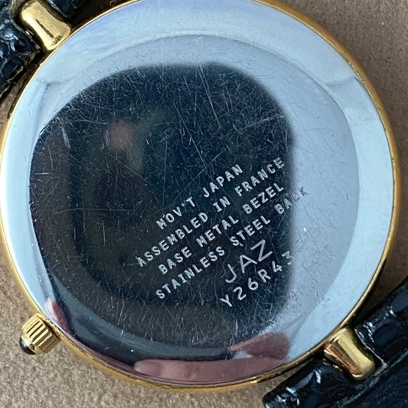 Vintage Accessories Vintage Jaz Paris Unisex French Designer Watch Poshmark